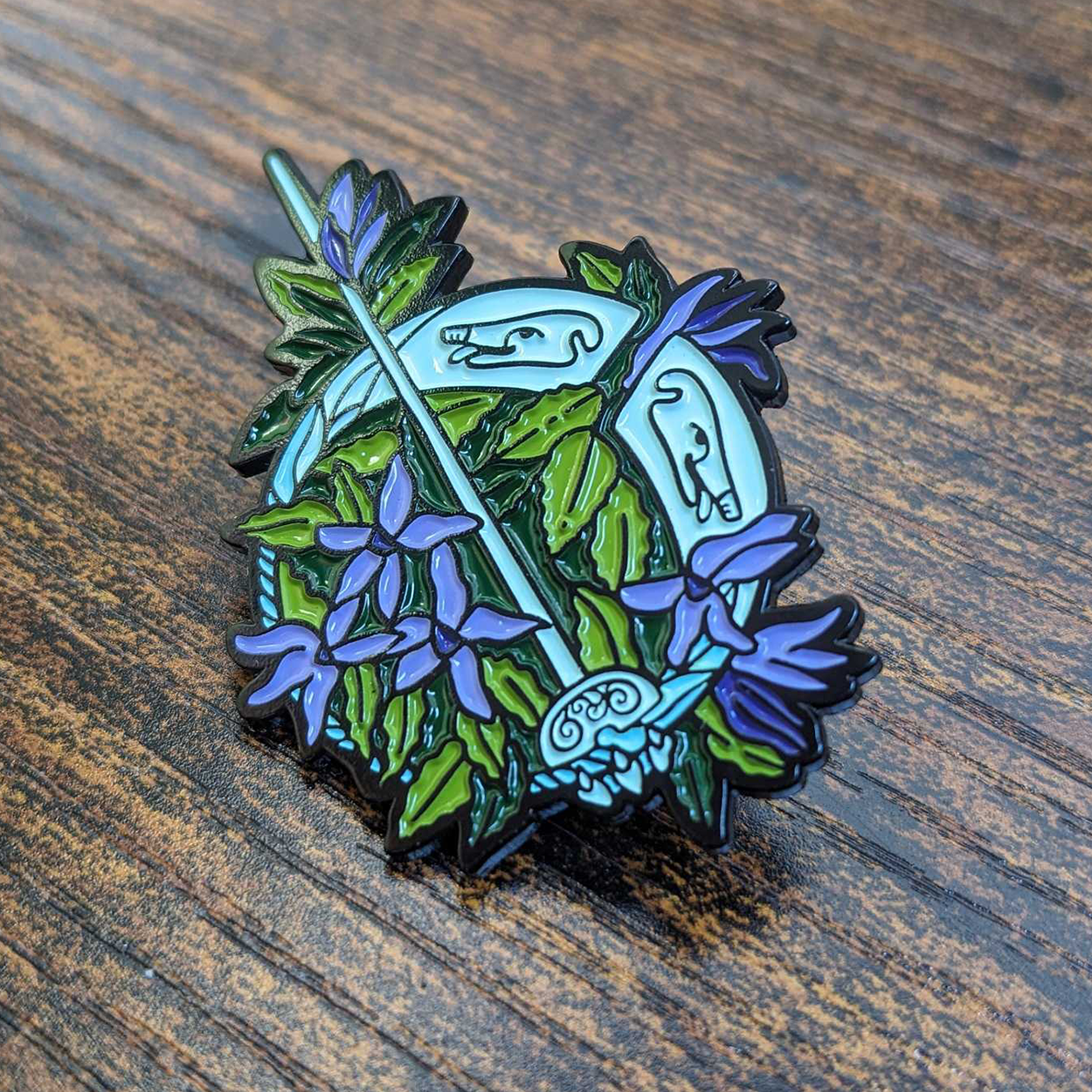 Pictish Pinbadge – Stout Stoat Press